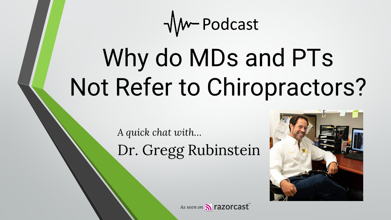 Why do MDs and PTs Not Refer to Chiropractors | Midtown NY Chiropractor Why do MDs and PTs Not Refer to Chiropractors | Midtown NY Chiropractor